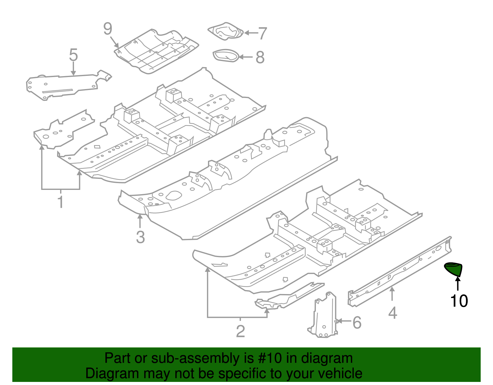 76856-DF30A - High-Quality Stone Deflector for 2017-2023 Nissan ...