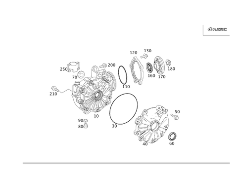 4MATIC® Front Axle Drive for 2009 Mercedes-Benz C 300 | Mercedes-Benz Parts