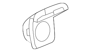 (Replaces 84090238) Jet Black Accessory Power Receptacle Retainer ...