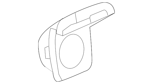 Jet Black Accessory Power Receptacle Retainer 13549530 | OEM GM Parts