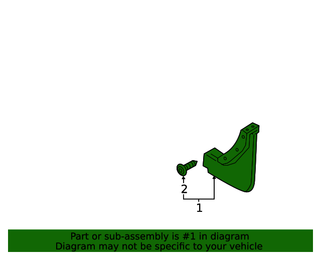 2019-2023 Volvo Mudflaps - Rear 31650288 | TascaParts.com