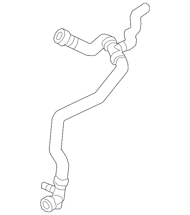 80A-122-055-AF - Radiator Coolant Hose 2018-2020 Audi Q5 ...