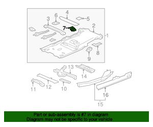 2009-2015 Honda Pilot Plate 65696-STX-A00ZZ | Cheaper Honda Parts