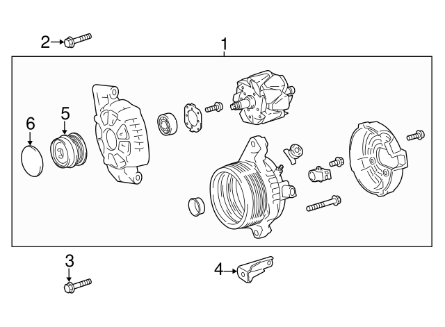 2018-2024 Toyota Alternator 27060-0P410 | Toyota San Diego Parts