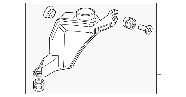 17230-RV0-A00 - Chamber Assembly Resonator - 2011-2017 Honda Odyssey ...