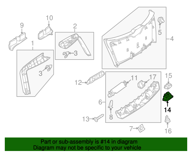 212-821-06-51-64 - Switch 2010-2023 Mercedes-Benz | Mercedes-Benz USA Parts