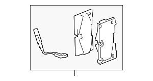 85663434 - Front Pad Kit 2019-2025 GM | Chevrolet Parts Direct