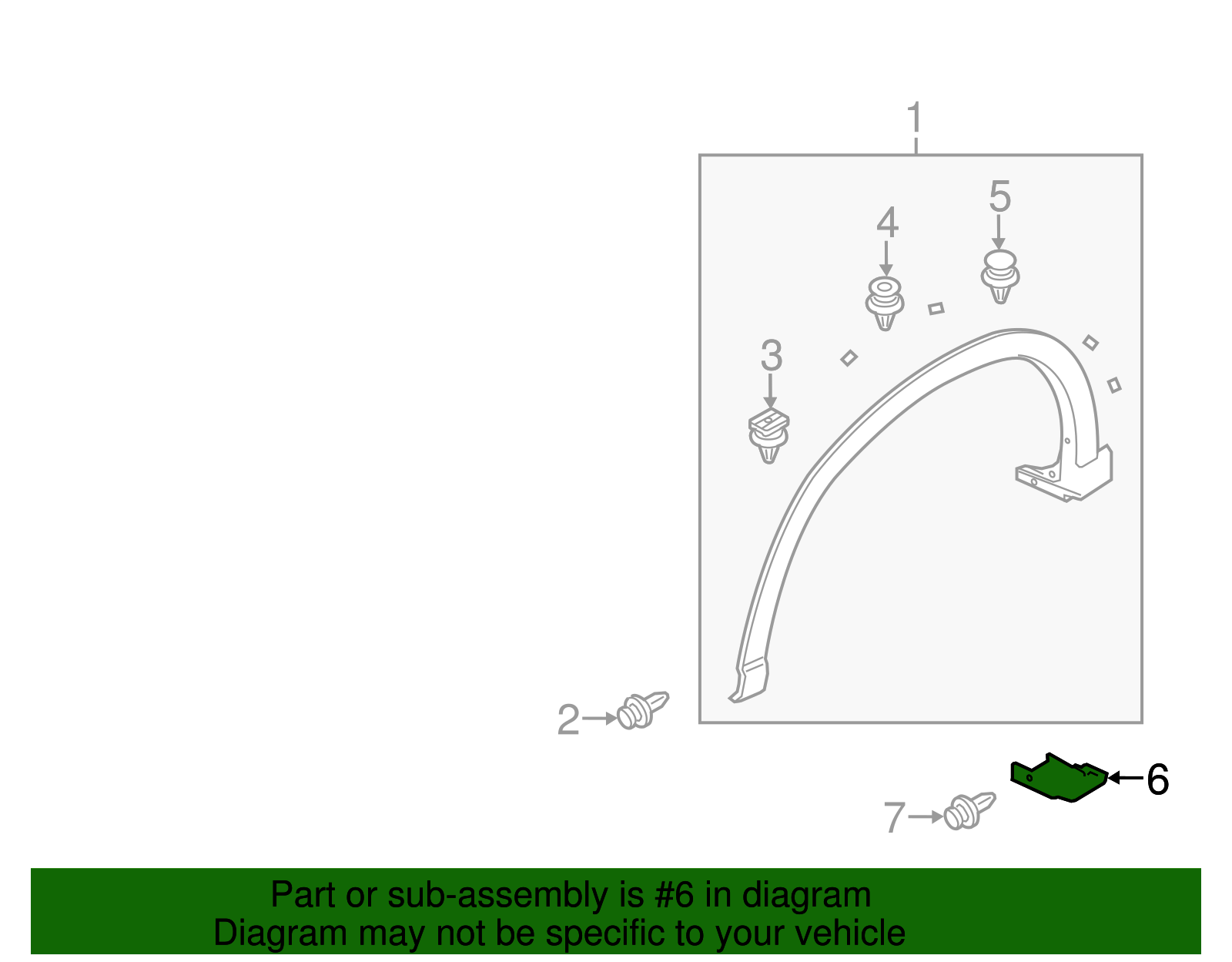 KD5151W71 - OEM NEW 2013-16 Mazda CX5 Original Lower Right Over-F ...