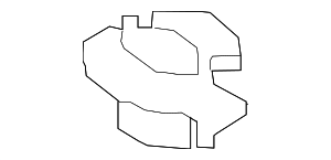 2009-2020 Nissan Radiator Assembly Mount Bracket 21542-JK00A ...