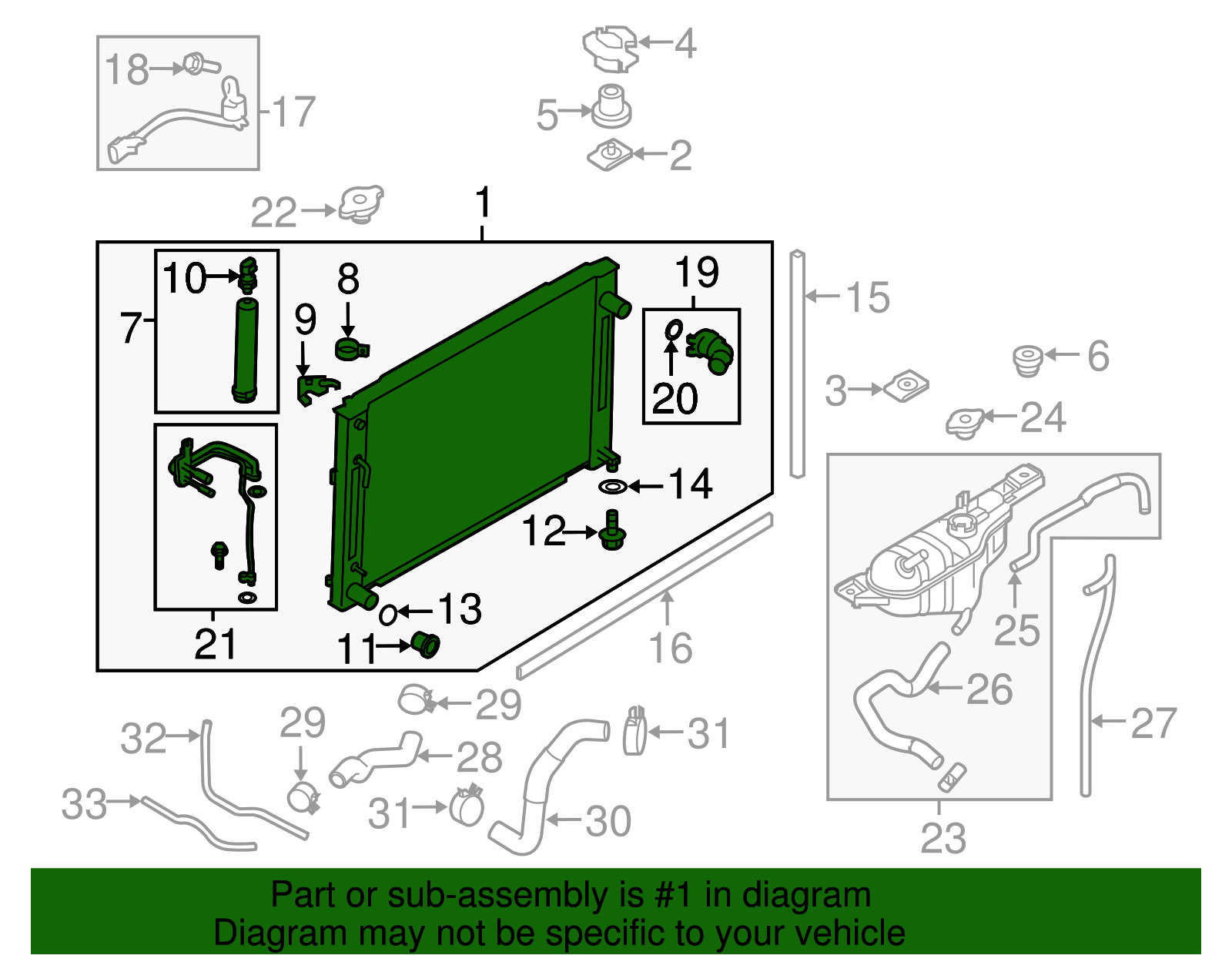 2009-2020 Nissan 370Z Radiator Assembly 21460-JK90B | Team Nissan Inc.