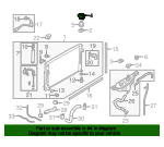2009-2020 Nissan Radiator Assembly Mount Bracket 21542-JK00A ...