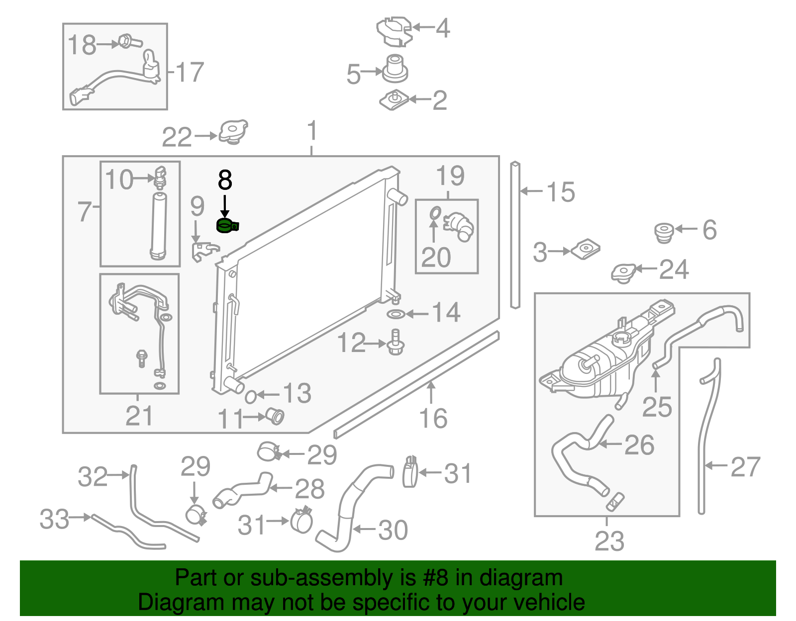 2003-2024 Nissan Receiver Dryer Holder / Band / Clamp (z34 R35 R50 S35 ...