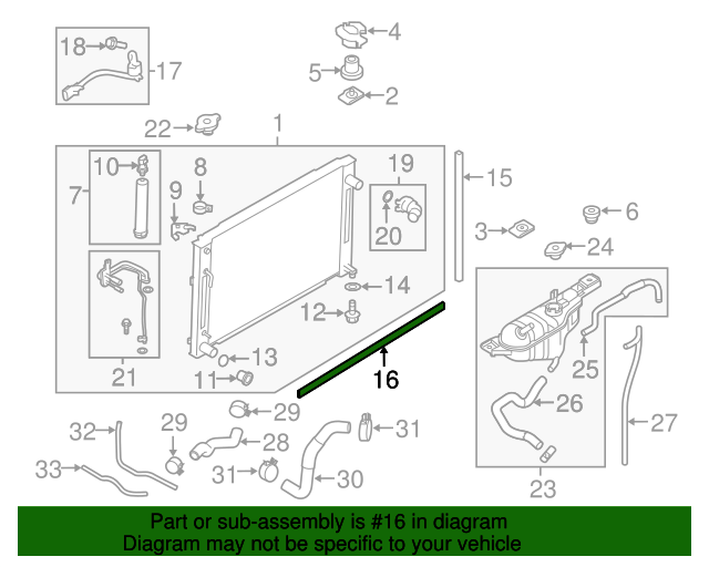 2013-2020 Nissan 370Z Lower Seal 21497-JU40B | TascaParts.com