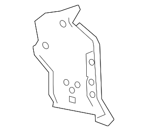 2019-2024 Toyota Trough 61622-42060 | Toyota Parts Center