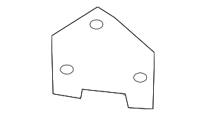 2018-2023 Toyota Quarter Panel Rear Cover 65565-06110 | Toyota Parts