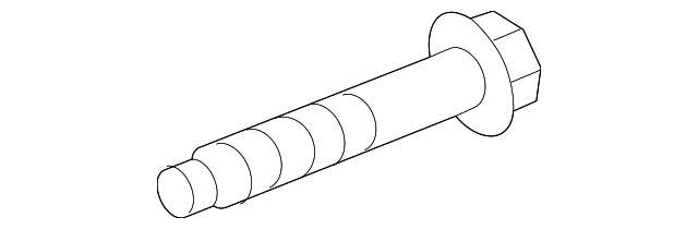 2017-2022 GM Front Suspension Stabilizer Shaft Insulator Clamp Bolt ...