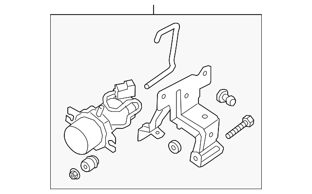 Hyundai - 59200-D2050 - Vacuum Pump - 2017-2022 Genesis G90 | OEM ...