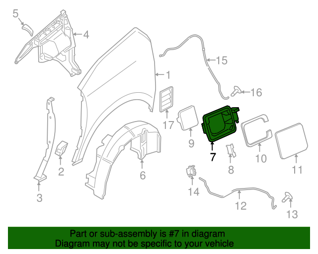 51-17-7-335-767 - Pocket - 2014-2020 BMW | Buy BMW Parts Now