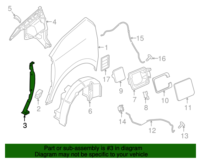 51137296756 - 2014-2021 BMW Front Bracket (51-13-7-296-756) | BMW of ...