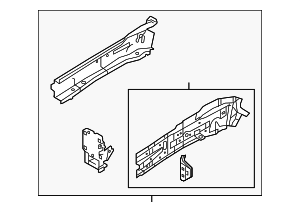 2013-2019 Mazda Rail Assembly KD53-53-31XC | TascaParts.com