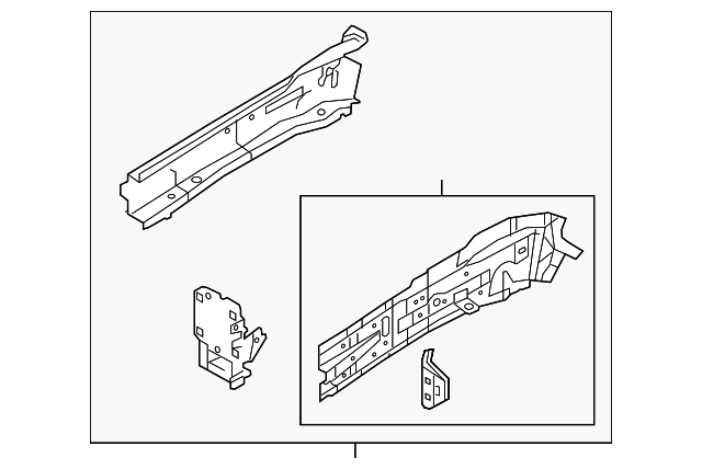 2013-2019 Mazda Rail Assembly KD53-53-31XC | TascaParts.com