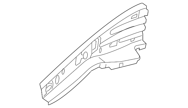 KD53-53-28X - Apron Reinforced - 2013-2016 Mazda CX-5 | Werner Mazda Parts