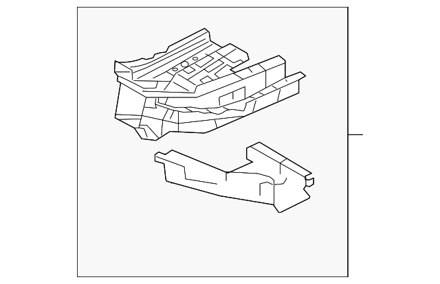 2013-2016 Mazda CX-5 Torque Box KD53-53-390B | Mazda Parts Advantage