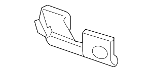166-831-15-46 - Rear Duct 2012-2019 Mercedes-Benz | Mercedes-Benz USA Parts