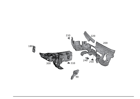 Engine Compartment Damping for 2014 Mercedes-Benz SLK350 | Mercedes ...