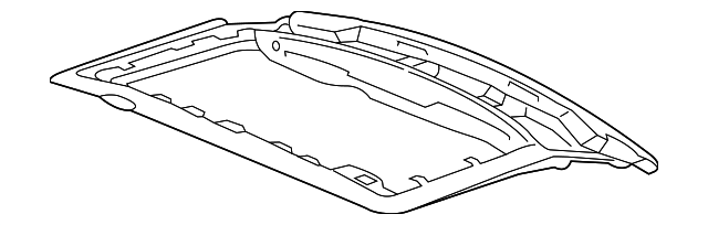 Porsche OEM Lift Gate Part# 971-827-025-CY-GRV | OEM Vehicle Parts