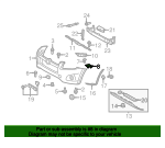 2009-2012 Toyota RAV4 Bumper Cover Retainer 52538-0R010 | Toyota Parts ...