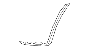 Genuine Toyota Extension part# 52672-0R020 for 2009-2012 Toyota RAV4 ...