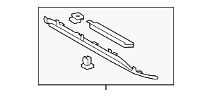 53113-0R030 - Lower Grille - 2009-2012 Toyota RAV4 | OEM Genuine Toyota ...