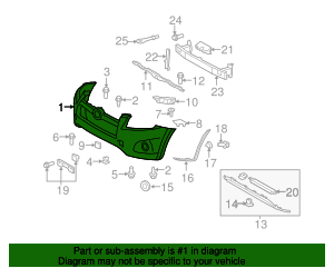 52119-0R903 - Cover Front Bumper - 2009-2012 Toyota RAV4 | OEM Genuine ...