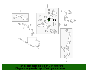 LR005765 - Thermostat - 2005-2009 Land-Rover | Land Rover Lake Bluff