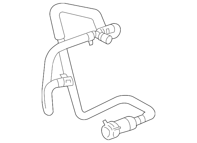 2005-2009 Land Rover By-Pass Hose LR006158 | Express Land Rover Parts