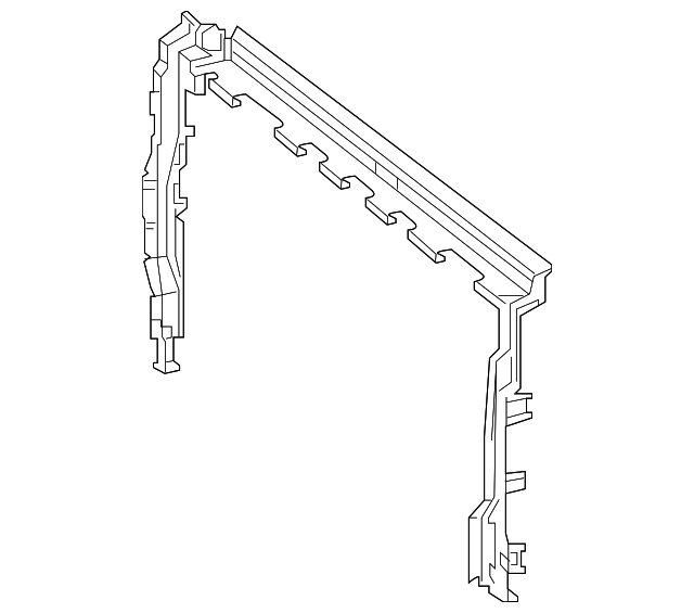 253-505-20-00 - Air Baffle 2018-2020 Mercedes-Benz | Mercedes-Benz USA ...