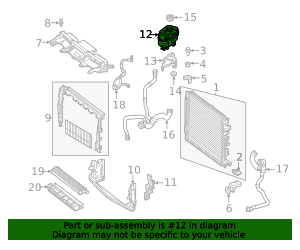 213-500-14-00 - Engine Coolant Reservoir 2018-2023 Mercedes-Benz ...