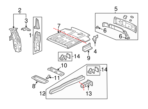 Rear Body for 1997 Chevrolet Venture | Auto Parts Express