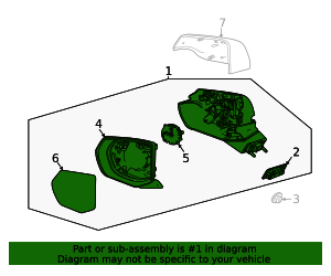 84765826 - Mirror Assembly 2021-2023 GM | Chevrolet Parts Direct