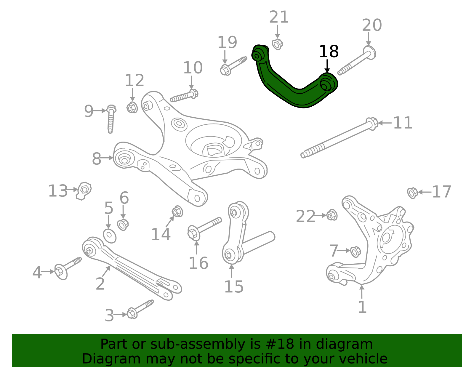 2020-2025 Ford Upper Control Arm R1MZ-5500-A | OEM Parts Online