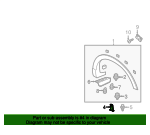 2016-2023 Mazda Wheel Opening Molding Fastener d10j51w24 | TascaParts.com