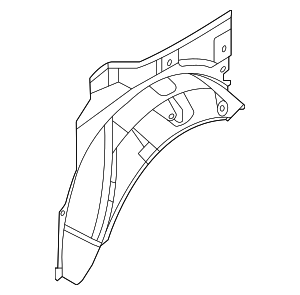 Genuine BMW 41-00-8-083-493 | Wheelhouse Panel | FREE Shipping on Most ...