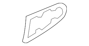 72144-TBA-A01 - Handle, Outside Gasket 2016-2021 Honda Civic | Honda ...