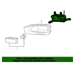2015-2020 GM Fog Lamp Assembly Bracket - Passenger Side (RH) 22936483 ...