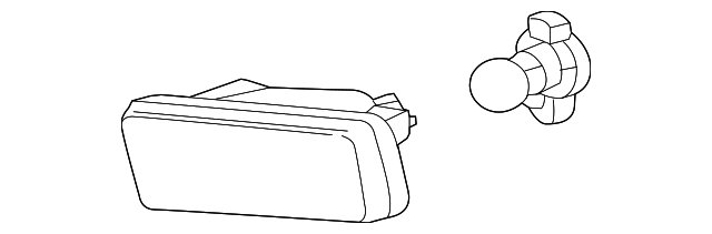 2015-2020 GM Front Driver Side Fog Lamp 23332241 GM | GMPartsDirect.com