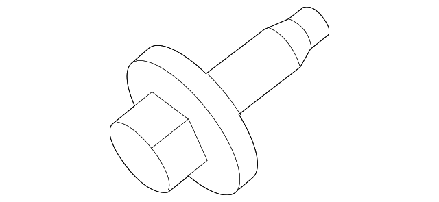 2011-2023 Ford Run Channel Retainer Screw W715453-S900 | OEM Parts Online