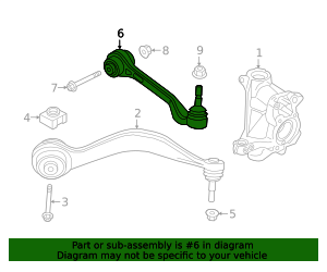 31-10-8-095-665 - Rear Control Arm - 2021-2023 BMW | Buy BMW Parts Now