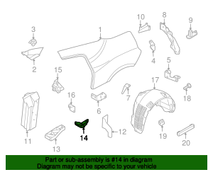 420-810-689-A - Lower Bracket Mount Bracket 2008-2015 Audi R8 | Audi ...