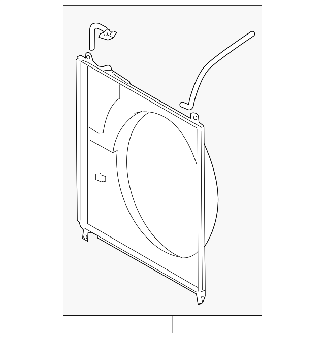 16711-0P100 - Shroud Assembly - 2007-2014 Toyota Tundra | nashuatoyota